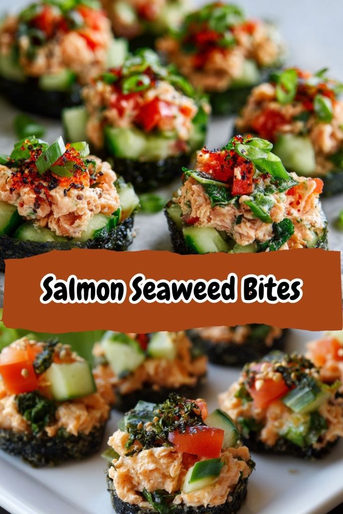Salmon Seaweed Bites - Bite Tide