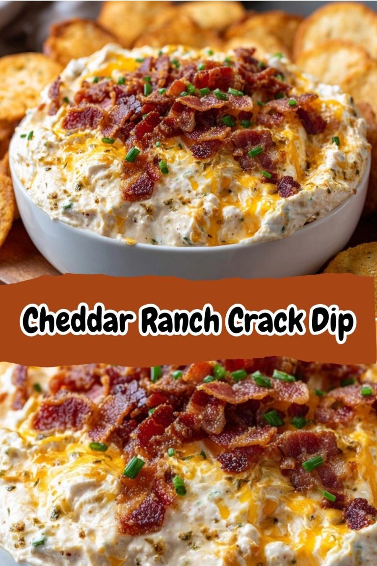 Cheddar Ranch Crack Dip : Creamy, Cheesy, Bacon-Packed Crowd Pleaser ...