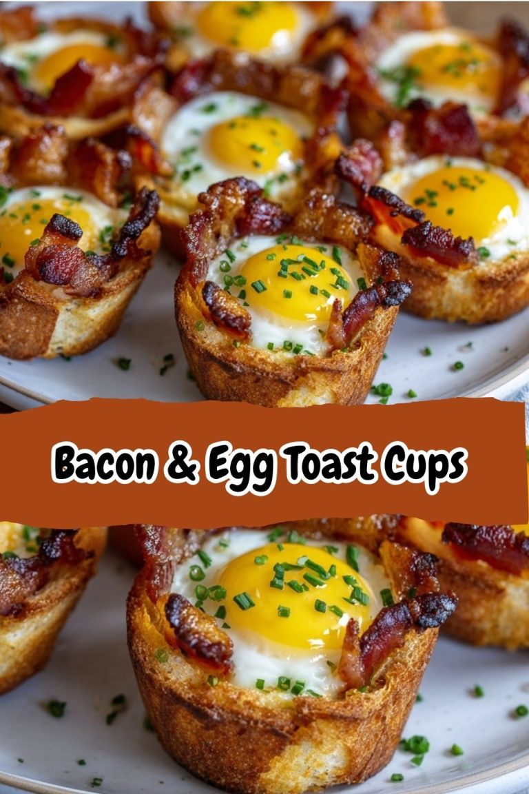Bacon & Egg Toast Cups : Easy, Crispy, and Perfect for Brunch - Bite Tide