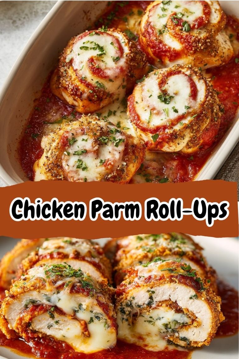 Chicken Parm Roll-Ups : Cheesy, Saucy, and Oven-Baked Perfection - Bite ...